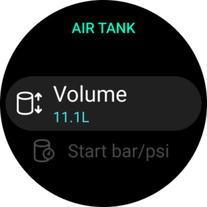 Tank Volume – ATMOS Online Manual